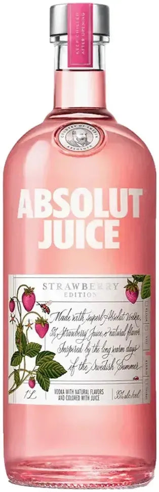 Absolut Strawberry Juice Edition Vodka 750ml | Bottle Stop