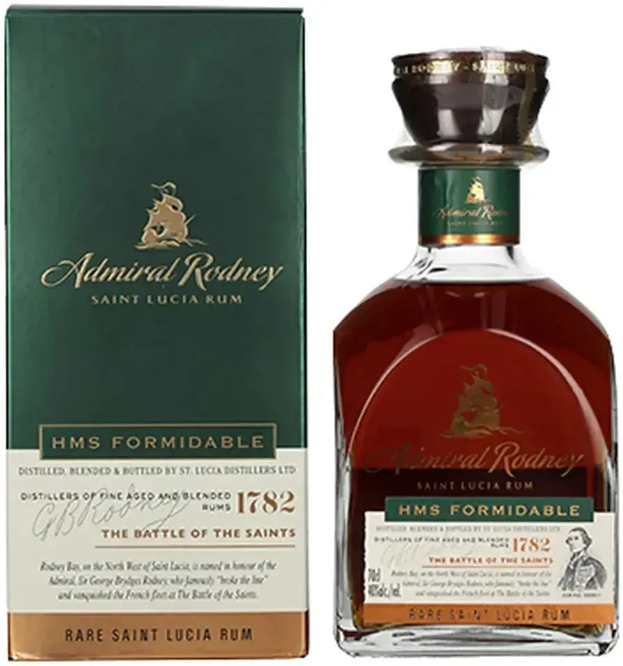 Admiral Rodney Hms Formidable St. Lucia Rum 700ml | Bottle Stop