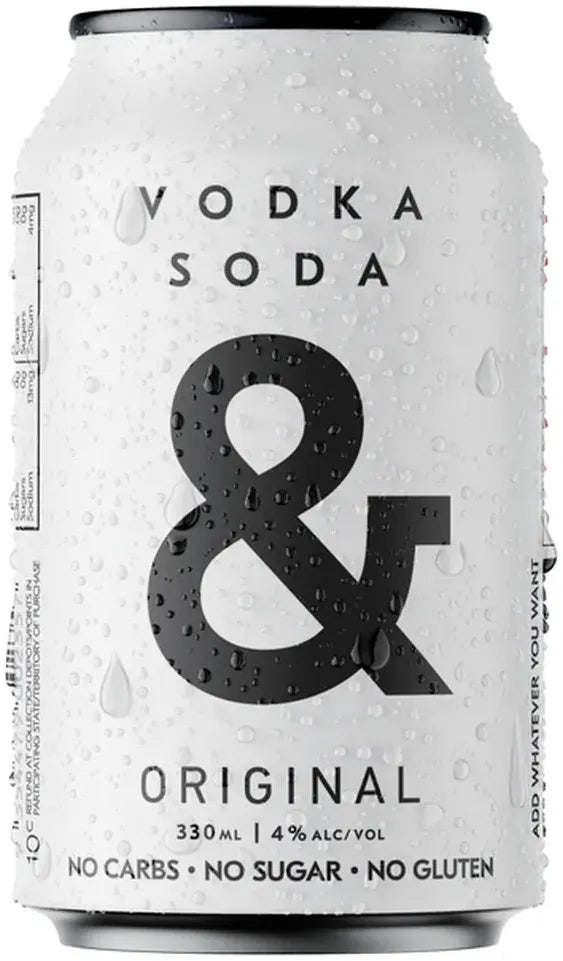 Ampersand Projects Vodka Soda & Original 330ml | Bottle Stop