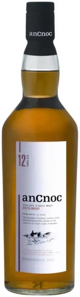 anCnoc 12 Year Old Highland Single Malt Whisky 700ml | Bottle Stop