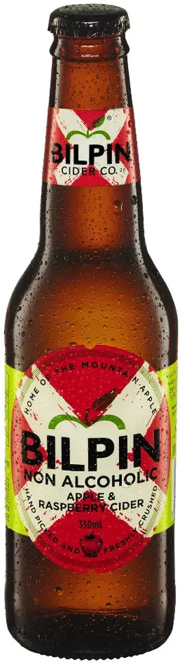 Bilpin Cider Co. Non-Alcoholic Apple & Raspberry Cider 330ml | Bottle Stop