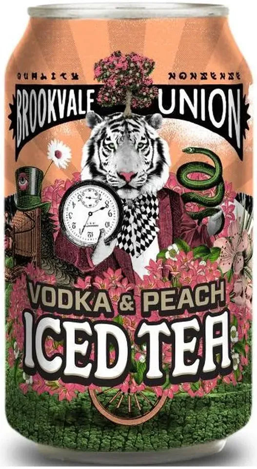 Brookvale Union Vodka & Peach Iced Tea 330ml | Bottle Stop
