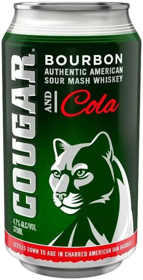 Buy Cougar Bourbon & Cola 375ml online-Pre-Mixed Drinks-Cougar store-[Alcohol Delivery ...