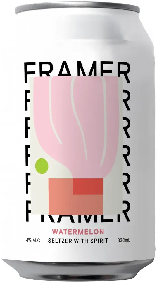 Framer Watermelon Seltzer 330ml | Bottle Stop