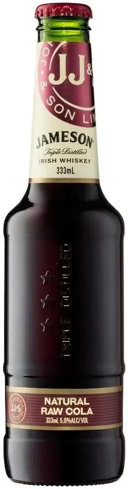 Jameson Irish Whiskey And Raw Cola 333ml | Bottle Stop