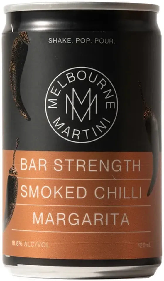 Melbourne Martini Bar Strength Smoked Chilli Margarita 120ml | Bottle Stop