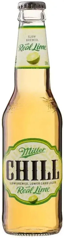Miller Chill With Lime Lager Bottles 330ml | Bottle Stop