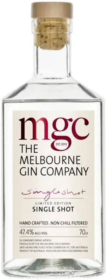 The Melbourne Gin Company Single Shot Gin 700ml | Bottle Stop