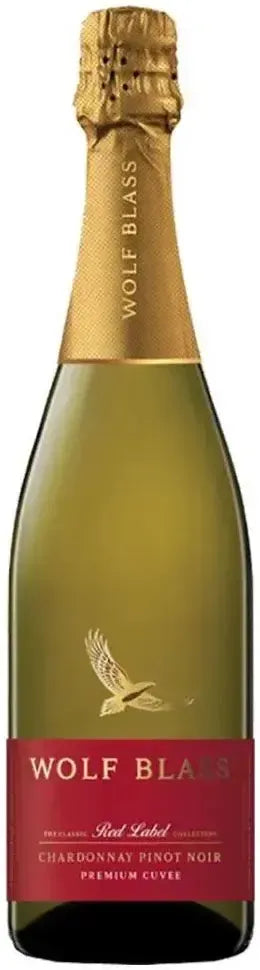 Wolf Blass Red Label Chardonnay Pinot Noir Premium Cuvee NV 750ml ...