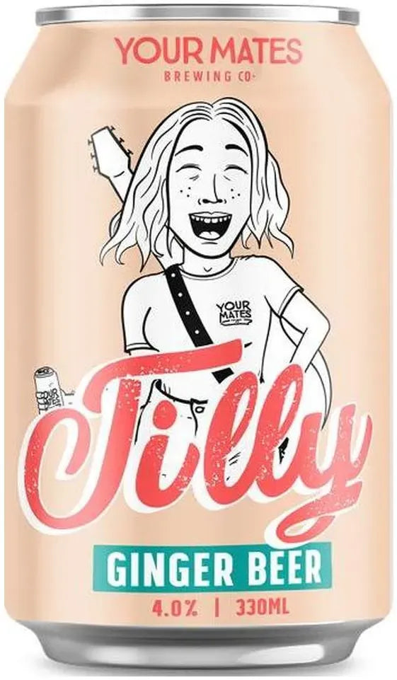 Your Mates Tilly Ginger Beer 330ml | Bottle Stop